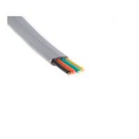 China 10 8 6 4 Flat Modular Line Cord Indoor Telephone Cable Wire Copper Conductor for sale