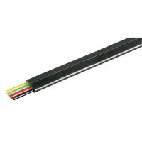 China 10 8 6 4 Flat Modular Line Cord Indoor Telephone Cable Wire Copper Conductor for sale