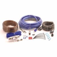 China 8 Gauge Car Amplifier Cable Kit with Copper Material and Customized Outer Diameter for sale