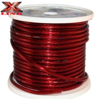China Soft PVC Jacket 20mm2 35mm2 50mm2 16mm2 10mm2 Amplifier Power Wire Cable for Car Audio for sale