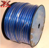 China Soft PVC Jacket 20mm2 35mm2 50mm2 16mm2 10mm2 Amplifier Power Wire Cable for Car Audio for sale