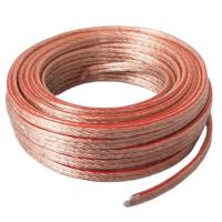 China Non-Shielded Translucent Speaker Cable 3.0x6.0mm Outer Diameter for Exceptional Sound for sale