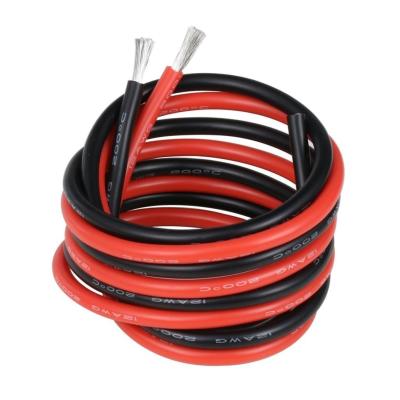 China 16 Gauge High Temperature Resistant Silicone Stranded Automotive Wire for Insulation for sale