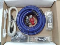 China Female-Female Audio Cables and 4GA RCA Wire for Car Amplifier Wiring Installation Kit for sale