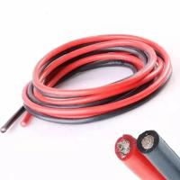 China High Temperature 300 C Ultra Flexible Soft Silicon Rubber Jacketed Stranded Copper Wire for Heavy Duty Industrial Applications for sale
