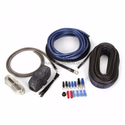 China Insulated PVC 8AWG Car Audio Amplifier Cable Kits with Accessories at Affordable Cost for sale