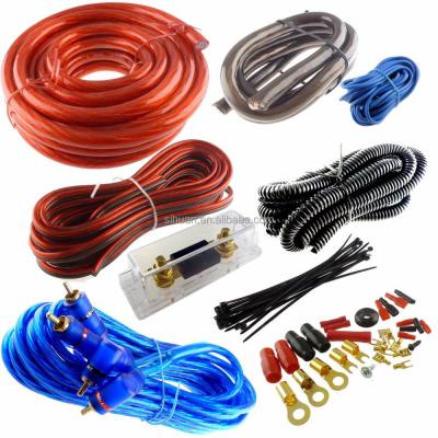 China 100% Real Gauge OFC Copper RCA Cables for Low Voltage Car Audio for sale