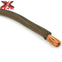 China Soft PVC Jacket 4/0 3/0 2/0 GAUGE AWG Frosted Colored Car Audio OFC Power Wire Cable for sale