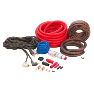 China Conductor Copper 4 Gauge CCA Complete Amplifier Installation Wiring Kit for Car Audio for sale