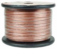 China Car Audio System Speaker Wire with Super Clear Flexibility and Transparent PVC Jacket for sale