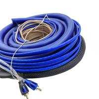 China Speaker CCA/OFC Copper Wire 4/8 Gauge Car Amp Wiring Kit for Improved Signal Transfer for sale