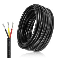 China 14 Gauge 2 Conductors 4 Conductors Electrical Wire for Black or White House Lighting for sale