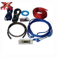 China OFC Conductor 0 2 4 6 8 AWG Gauge GA Car Audio Cable Kit for Speaker System for sale