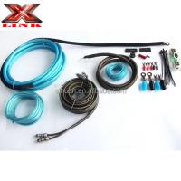 China Customizable 4 8gauge Car Audio Cable Kit with Bare Copper Conductor for sale