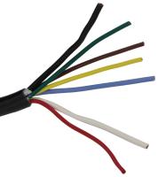 China Pvc 7x14 Gauge Awg 100 Copper Stranded Trailer Cable for sale