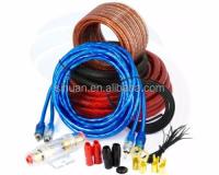 China RCA Standard Wire Car Audio Cable Kit And car amp wiring kit Male Female for sale