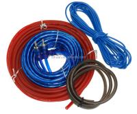 China Customizable Cable Color and RCA Connectors CCA Car Amplifier Installation Wiring Kit for sale