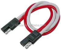 China 2.8X Outer Diameter 4c 18AWG Bonded Trailer wire Cable With Plug Bare Copper Conductor for sale