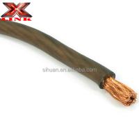 China Soft PVC Jacket Low Voltage Cars 0 2 4 6 8 AWG Gauge Insulation Material PVC Car Audio Subwoofer Amplifier Power Cable for sale
