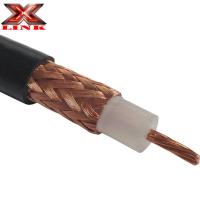 China Long Distance Transmission RG213 Coaxial Cable With PE Insulation And Copper Conductor for sale