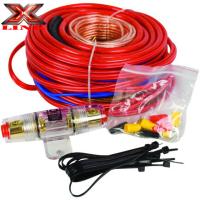 China Low Voltage Stranded Conductor 8ga 4ga 0ga 2ga Amplifier Wiring Kit with Competitive for sale