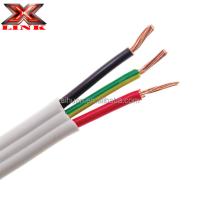 China VDE 0281 Stranded Copper Cable PVC Insulation Material Twin Earth TPS Wire for sale
