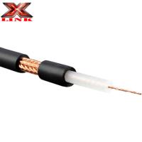 China Low Attenuation RG213 Coax Cable 50 Ohm With PVC Jacket And Bare Copper Braid Shielding for sale