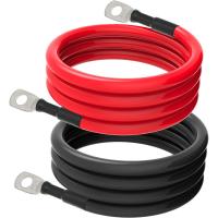 China PVC Jacket Copper Car Audio Power Wire 1/0 2 4 6 AWG Gauge Battery Cable for sale