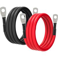 China PVC Jacket Copper Car Audio Power Wire 1/0 2 4 6 AWG Gauge Battery Cable for sale