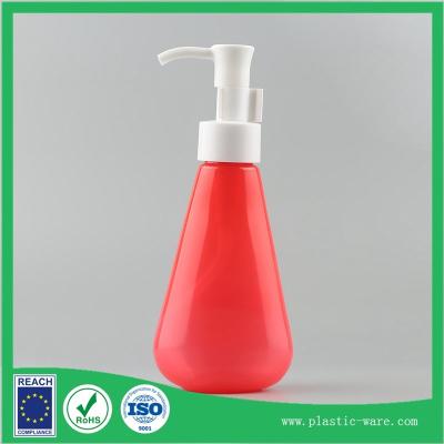 China plastic shampoo bottles with pump 118 ml plastic shampoo bottles cosmetic pump bottles for sale