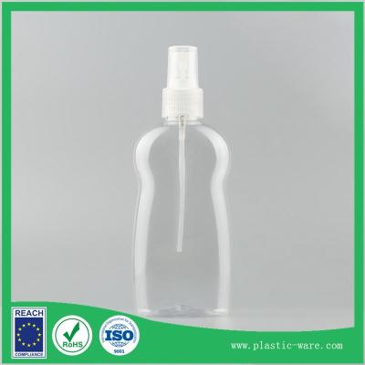 China 200 ml pet cosmetic bottles plastic cosmetic containers with lids  empty plastic spray bottles for sale