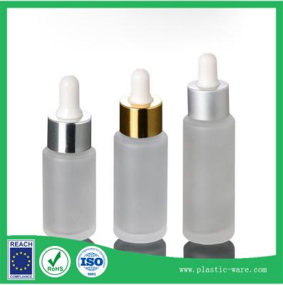 China 20-30ml Frosted glass dropper bottle Separate bottling of essential ingredients for sale