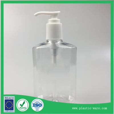 China 250 ml hand sanitizer bottle with pump in PET material white or clear color for sale