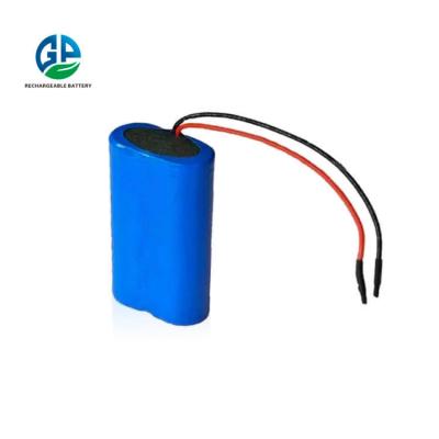 China KC IEC62133 Rechargeable 18650 Battery Pack 7.4V 2000mah Lithium ion battery for sale