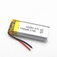 China 3.7V 1000mAh KC Approved Lithium Polymer Battery Rechargeable LiPo Battery Pack for sale