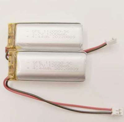 China KC Approved 5C Discharge Rate 1200mAh Li Polymer Battery Rechargeable Lipo Battery Pack for sale