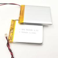 China KC IEC62133 Approved Li Ion Polymer Battery Pack with 1100mAh Capacity and 500 Cycle Life for sale