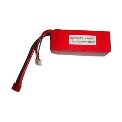 China 7.4V 12Ah Lithium Polymer Battery Pack with 2000 Cycle Life and PVC Encased for Solar Storage and Fishing Boats for sale