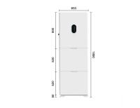 China 51.2V 200Ah Lithium Iron Phosphate Solar Battery Storage System with 6000 Cycle Life for Household Solar Energy Storage for sale