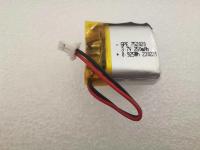 China 3.7V 250mAh 752020 Li Polymer Battery for Beauty Devices with 500 Cycle Life for sale