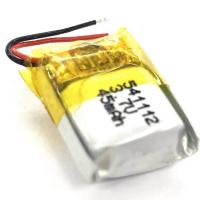 China Small 45mAh 3.7V Lithium Polymer Battery with 500 Cycle Life for Earphones and Smart Devices for sale