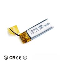China 80mAh 3.7V KC Certified Lithium Polymer Battery for TWS Earbuds and Smart Devices for sale