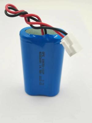 China 3.7V 4000mAh 18650 Lithium Ion Battery Pack with Long Cycle Life for Emergency Lights and Power Tools for sale