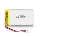 China High Discharge 3.7V 2000mAh Lithium Polymer Battery with 500 Times Cycle Life for Digital Devices for sale