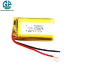 China 3.7V 600mAh Lithium Polymer Battery with 500 Cycle Life for Beauty Devices for sale