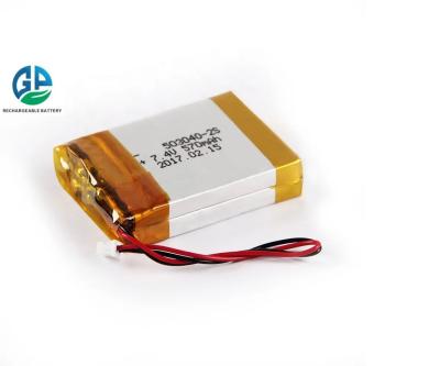 China 7.4V 2000mAh Lipo Battery with 500 Times Cycle Life Lithium Polymer Rechargeable Battery for sale