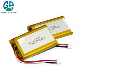 China 2000mAh 3.7V Lithium Polymer Battery Pack with 500 Times Cycle Life for High-Tech Devices for sale