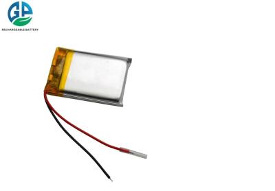 China IEC62133 Certified 3.7V 110mAh Rechargeable Lithium Polymer Battery Li-Po Battery for sale