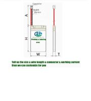 China IEC62133 KC Approved Li Polymer Battery 3.7V 170mAh Rechargeable Lipo Battery for Digital Products for sale