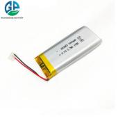 China Rechargeable Lithium Polymer Battery 3.7V 1000mAh with UL IEC62133 KC Certification for sale
